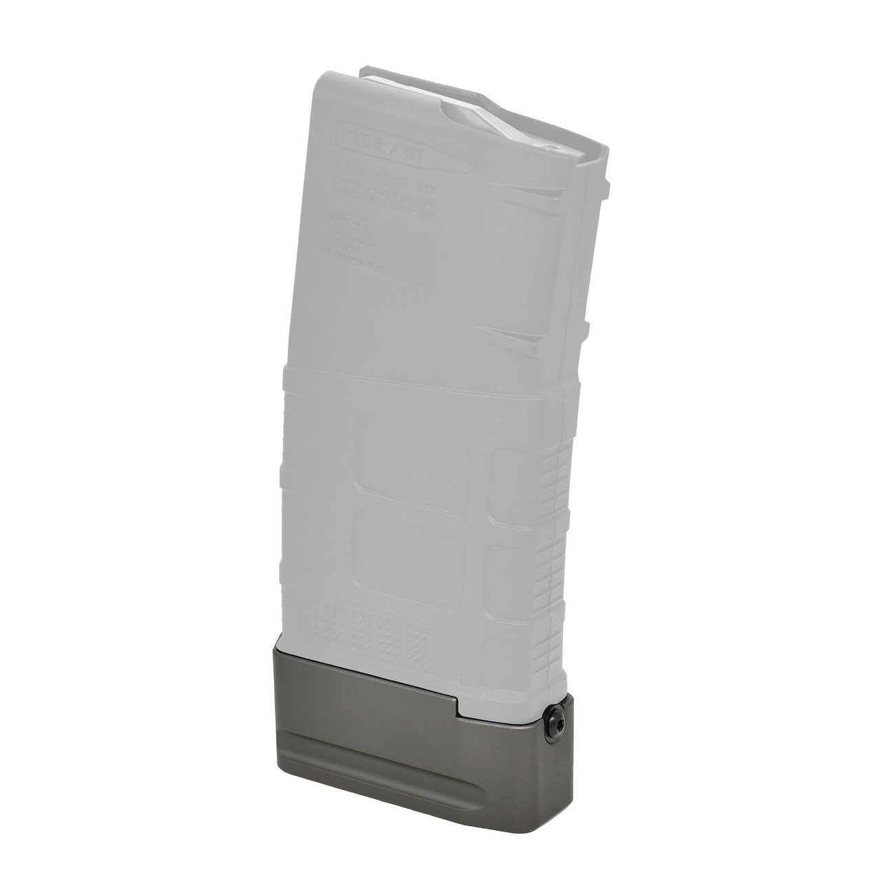 P-Mag 762, Dark Earth, Capacity +5 - Warne Scope Mounts