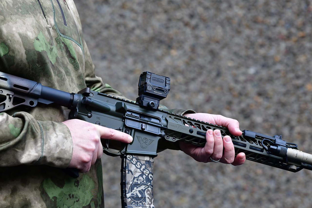 6104M, Red-dot Riser, Holosun AEMS - Warne Scope Mounts