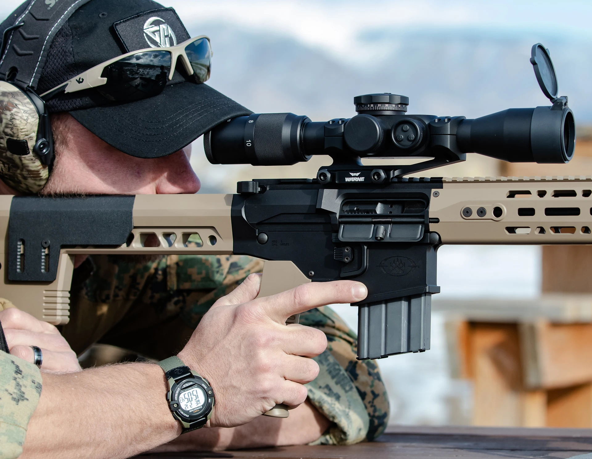 Warne MSR Scope Mounts