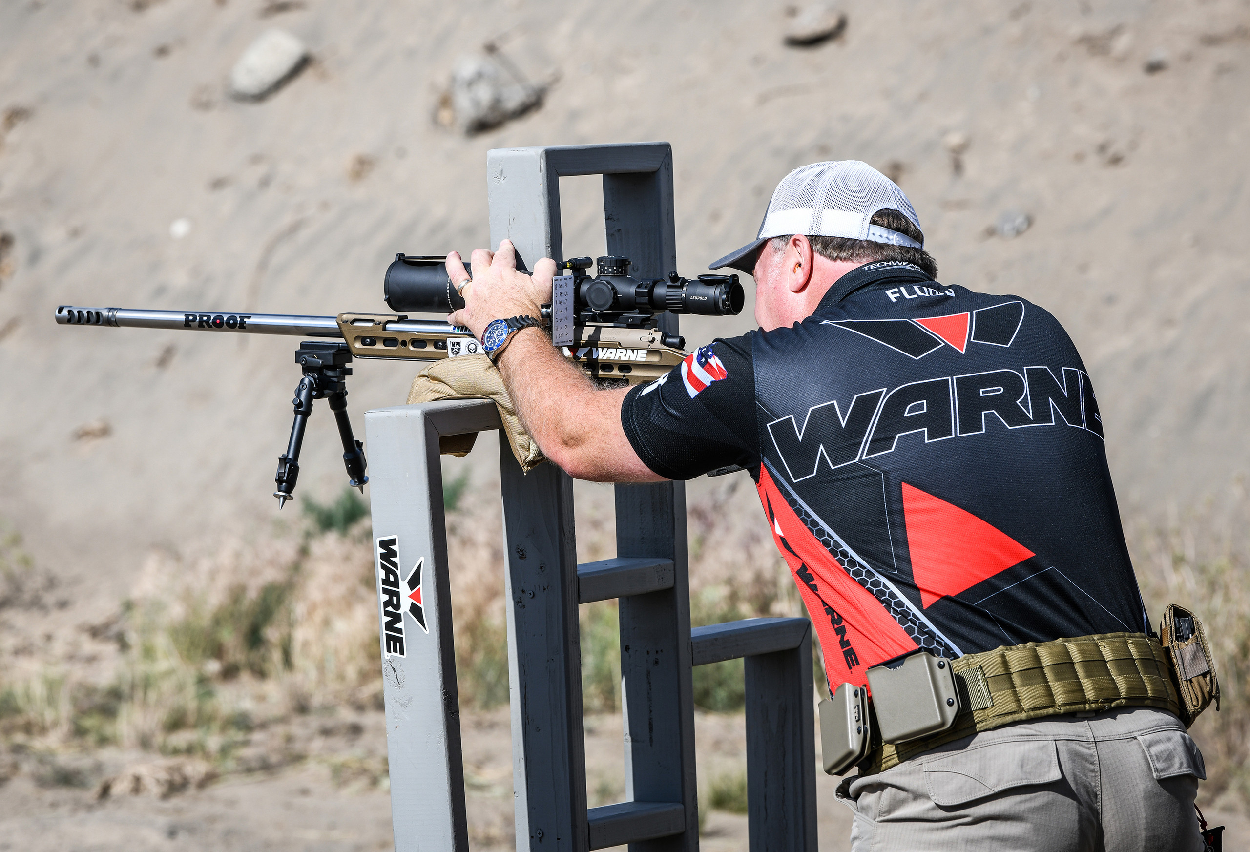 7821M 1 PC Precision Mount 34mm Medium Height - Warne Scope Mounts