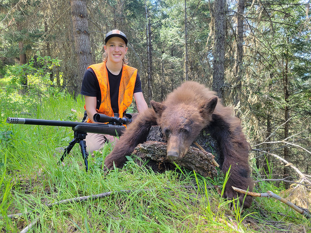 Black Bear Hunting - Warne Scope Mounts