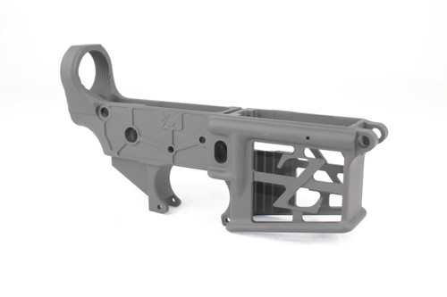 ZAVIAR BLACK CERAKOTED SKELETONIZED COMPLETE LOWER RECEIVER