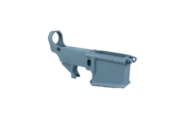 ZAVIAR TITANIUM BLUE CERAKOTED FORGED 80% LOWER RECEIVER