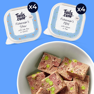 Tender pâté with chicken and rice wet food multi pack