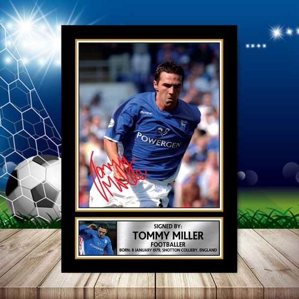 Tommy Miller 2 - Signed Autographed Footballers Star Print - Celebrity ...