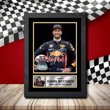 Daniel Ricciardo Formula 1 Signature Signed Autographed Formula1 Star ...