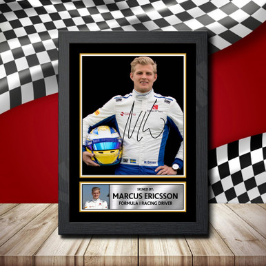 Marcus Ericsson Formula 1 Signature Signed Autographed Formula1 Star ...