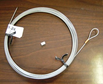 Lock Release CABLE for many 2-post Car Lifts - ShopEquipmentParts.com