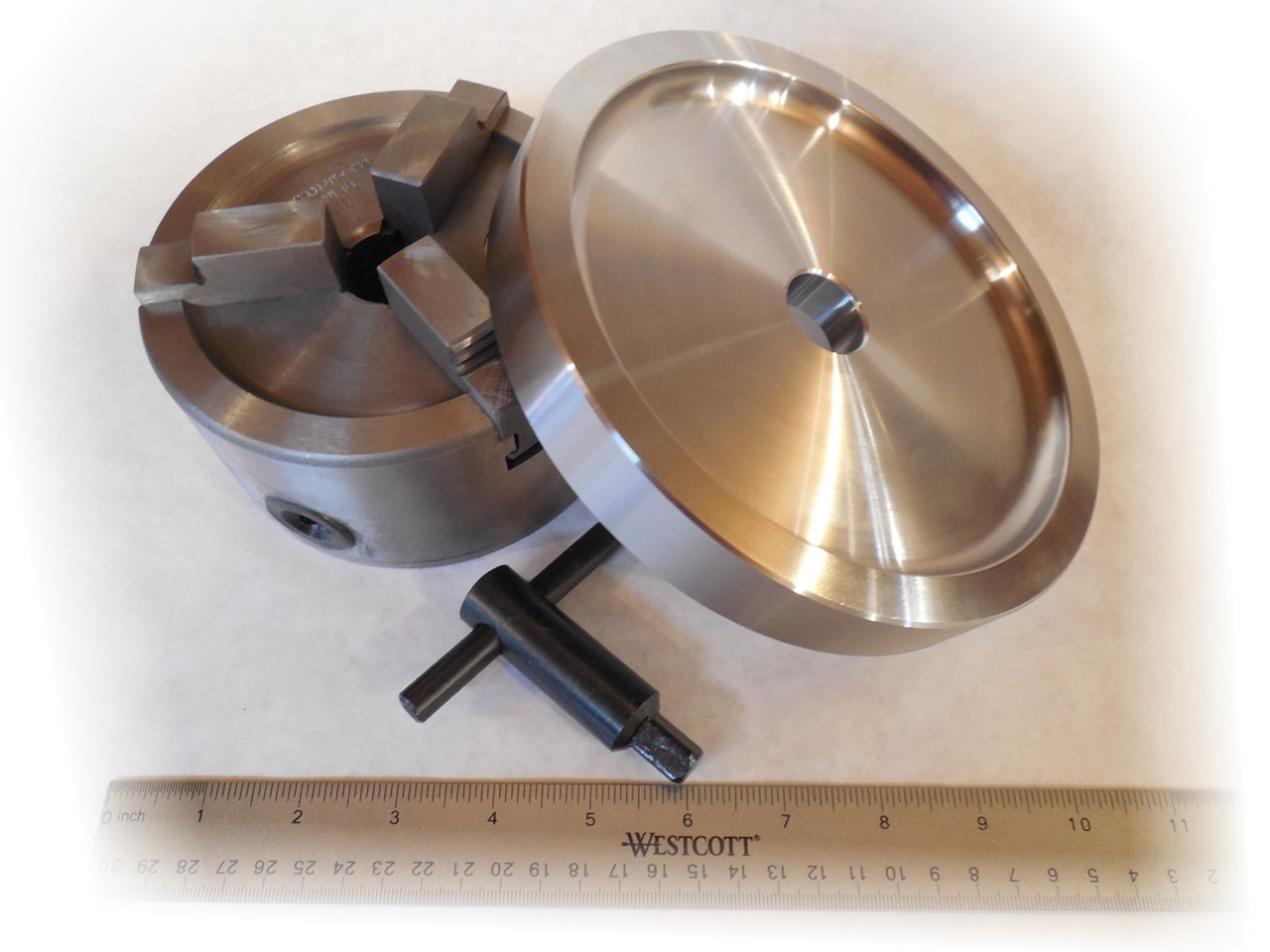 Large Brake Lathe 3-Jaw QUICK CHUCK Basic Hubless Mounting Kit ...