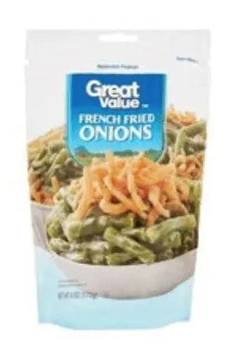 Great Value French Fried Onions, 6 oz Wilson Inmate Package Program