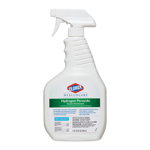 Clorox Healthcare Hydrogen Peroxide Disinfecting Spray, 32 FL OZ, Non ...