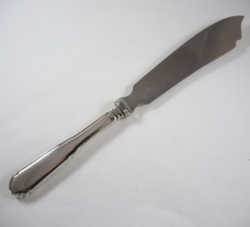 Vintage 28cm Danish 3 Tower Solid Silver Cake Knife 1951- In Store