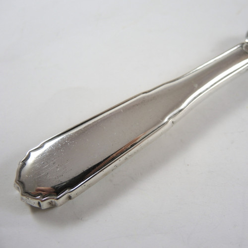 Vintage 28cm Danish 3 Tower Solid Silver Cake Knife 1951- In Store