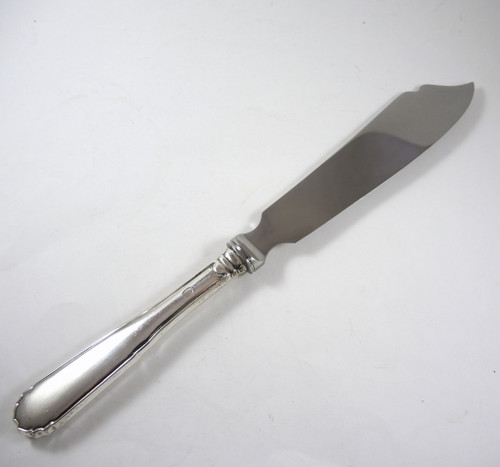 Vintage 28cm Danish 3 Tower Solid Silver Cake Knife 1951- In Store