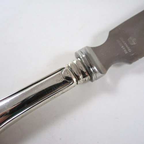 Vintage 28cm Danish 3 Tower Solid Silver Cake Knife 1951- In Store