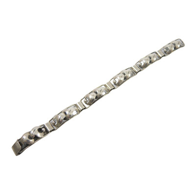 Vintage 830S Silver Danish Leaf & Berry Bracelet Thora Christiansen ...