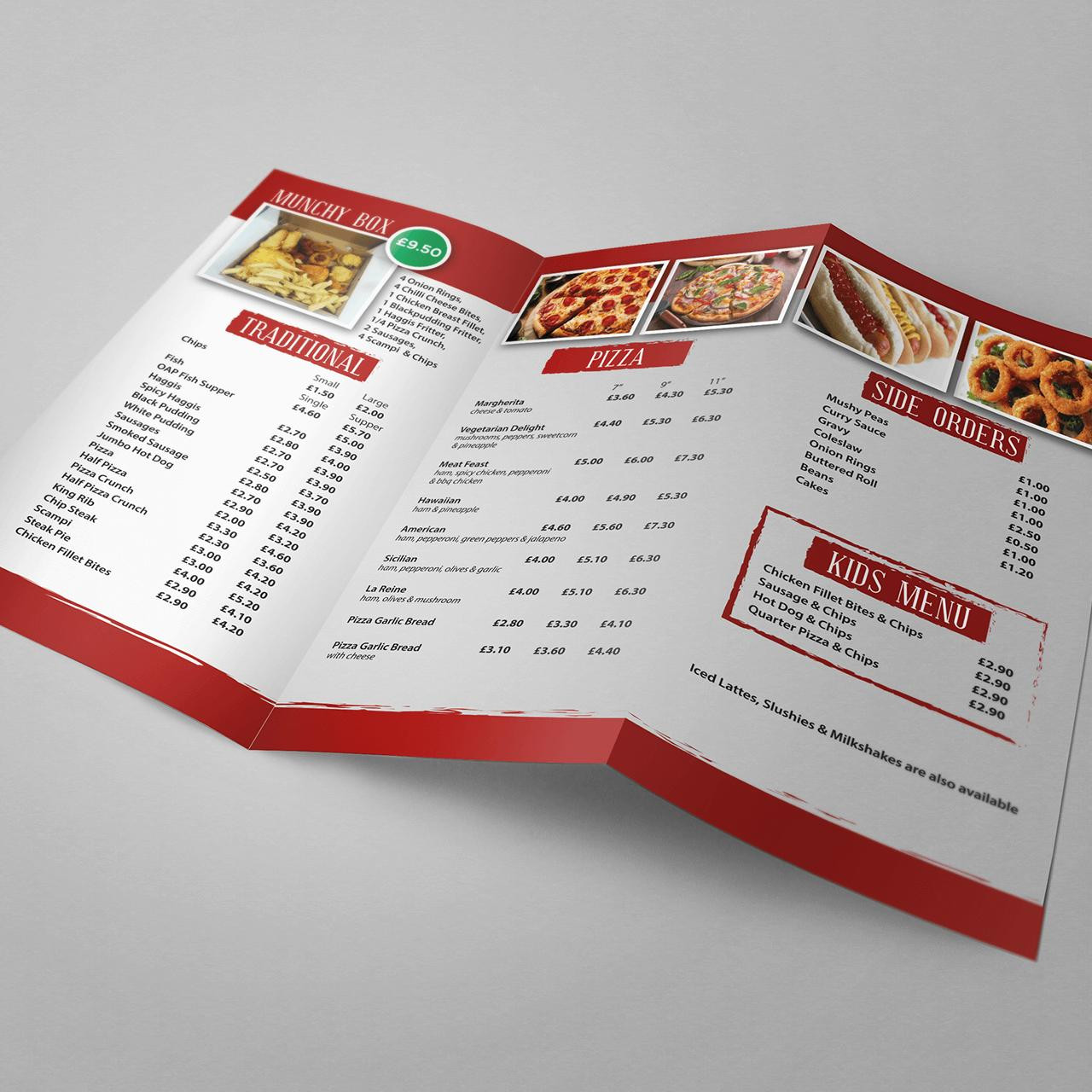 Discover Stylish Folded Menus for Your Business