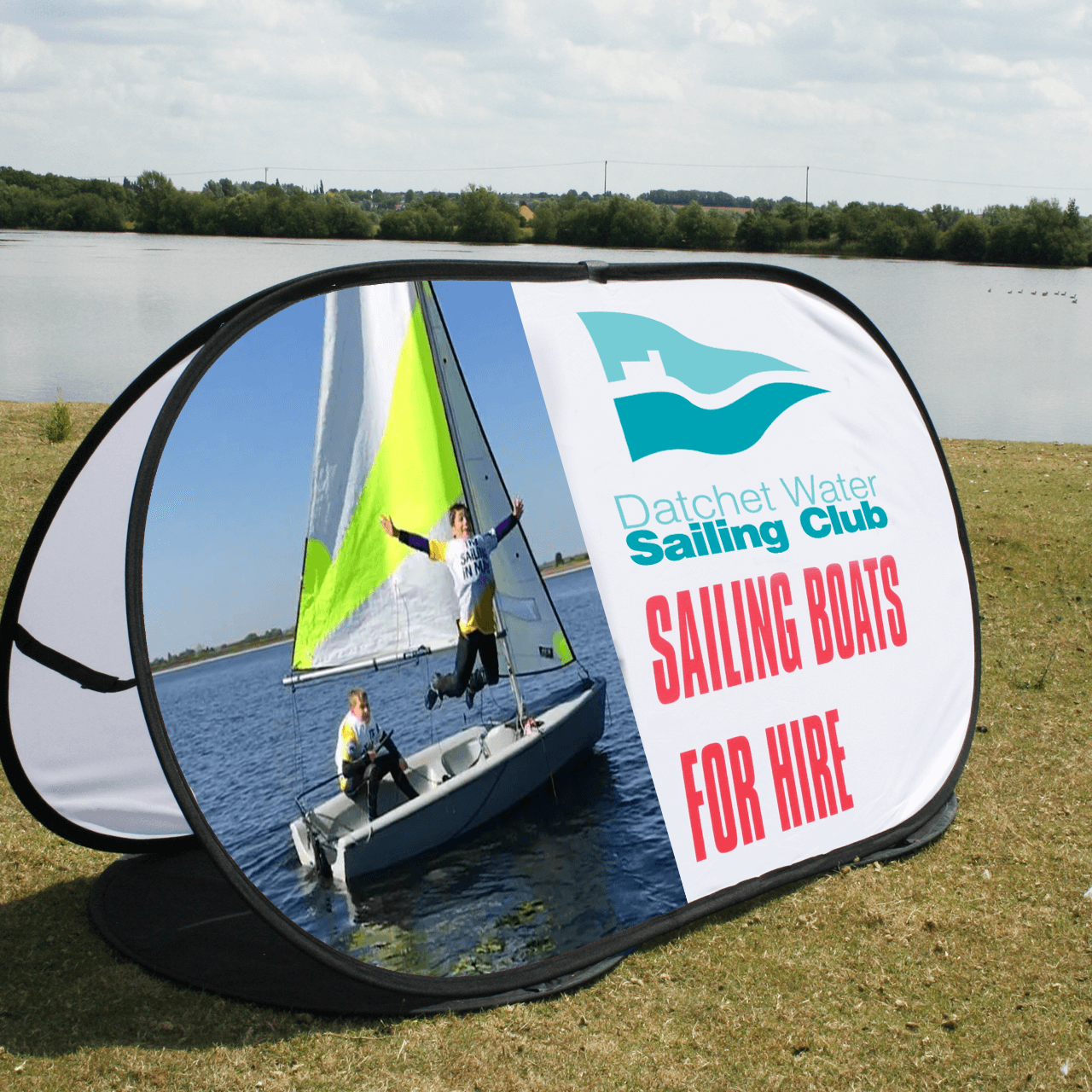 Pop Out Banners | Custom Outdoor Pop Out banners | weeprint.co.uk