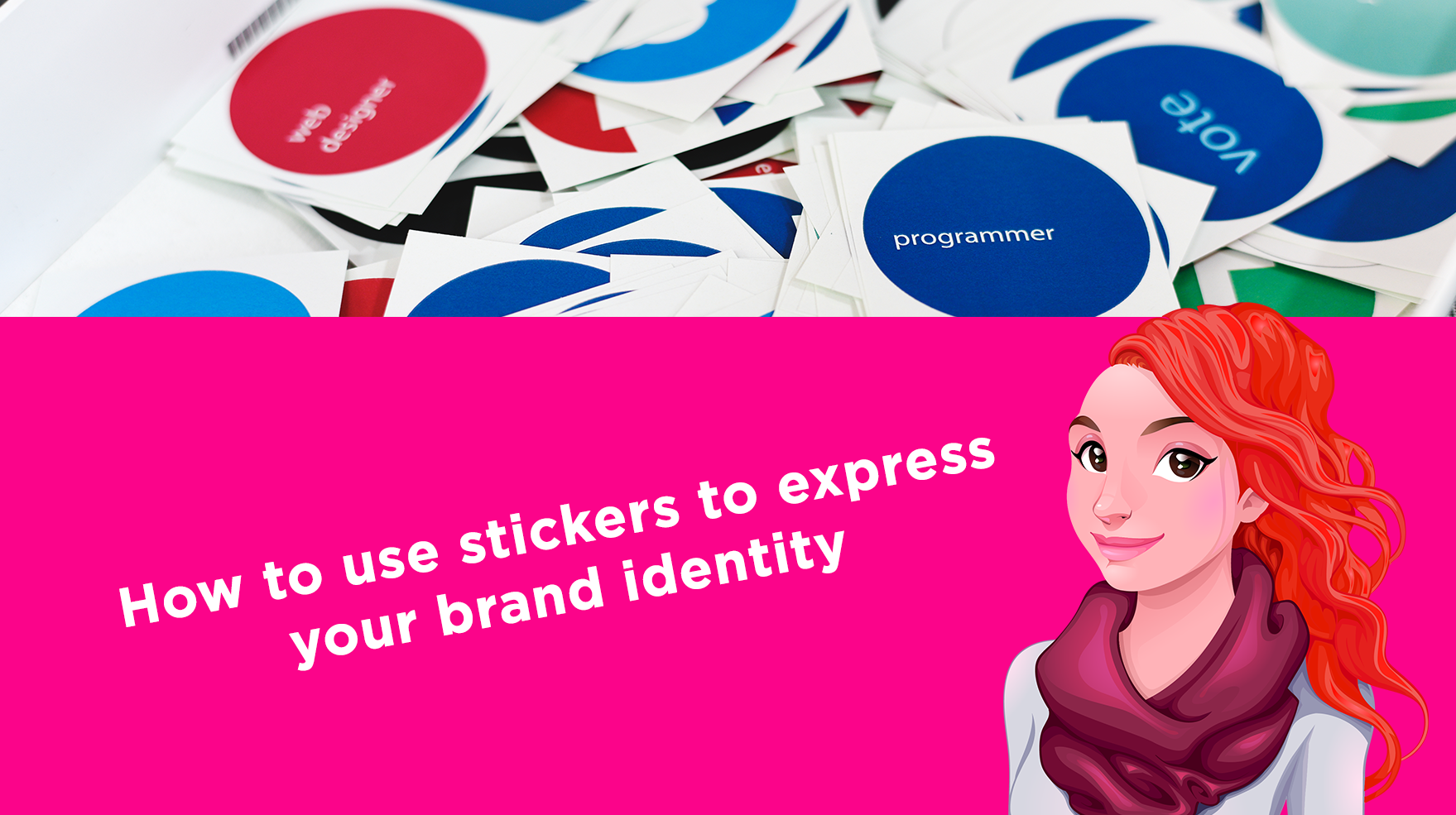 How to use stickers to express your brand identity - Wee Print Ltd