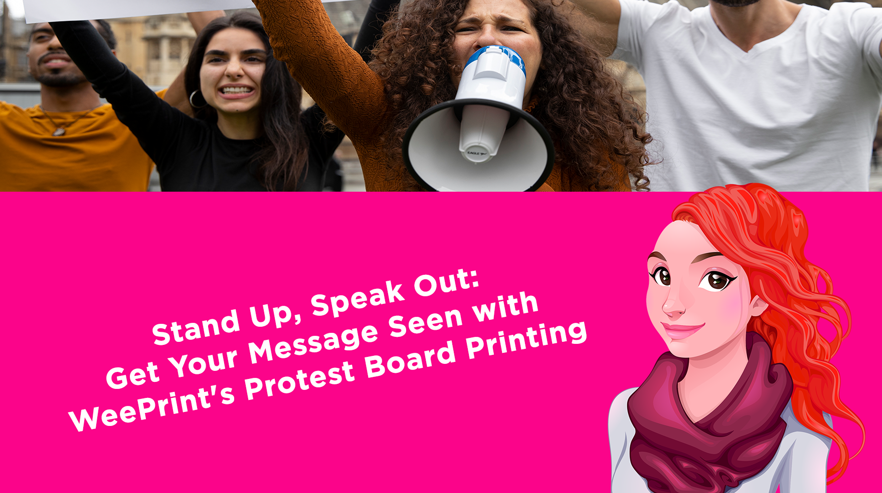 Stand Up, Speak Out: Get Your Message Seen with WeePrint's Protest ...