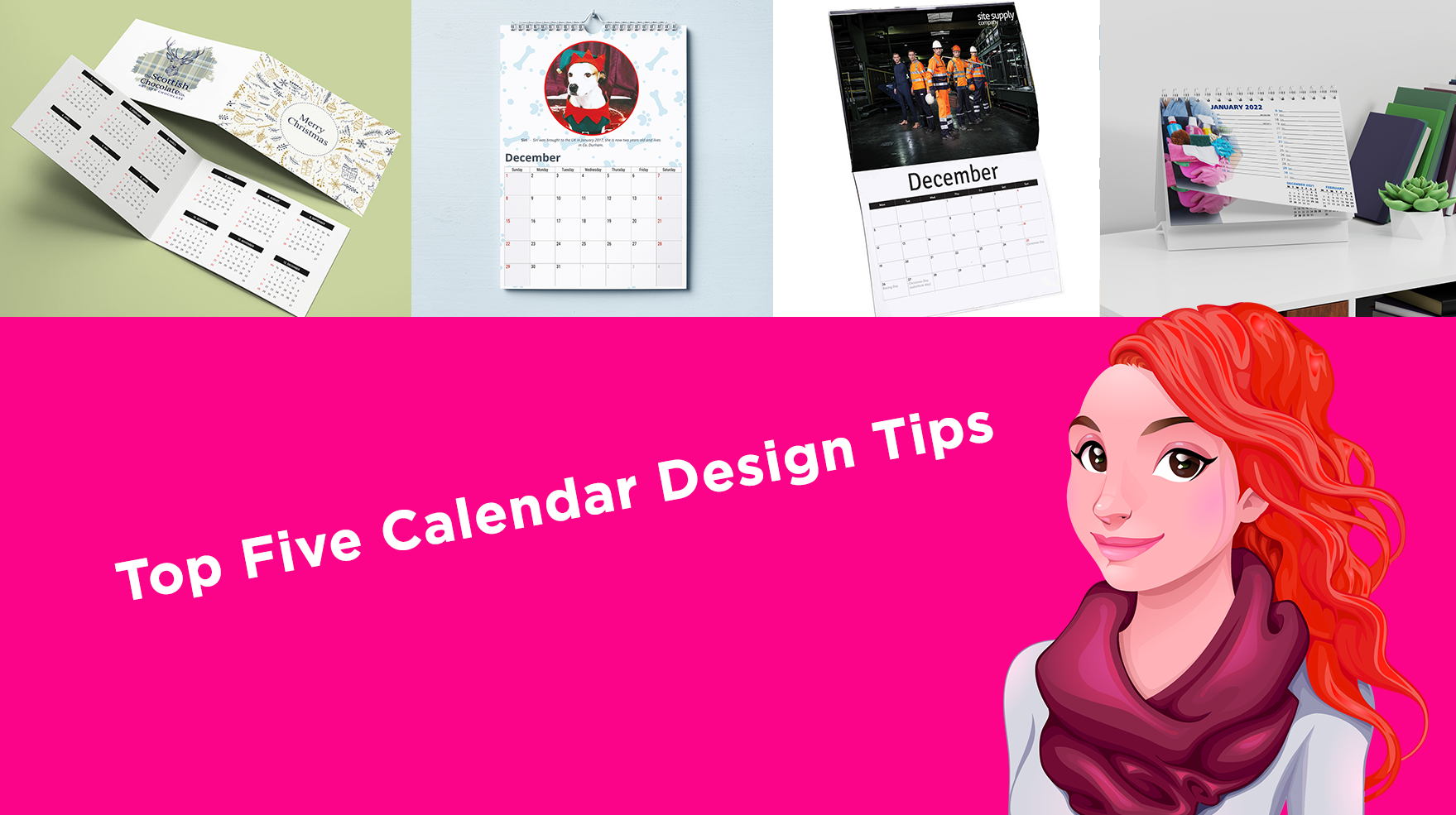 Top Five Calendar Design Tips - Wee Print Ltd