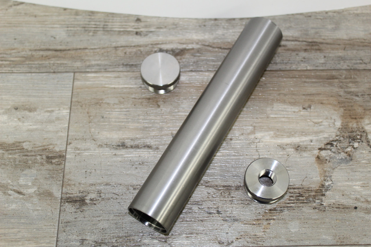 B-Cell Titanium Solvent Trap Kit 8 inch 1-2 X 28 - Solvent Traps Direct ...