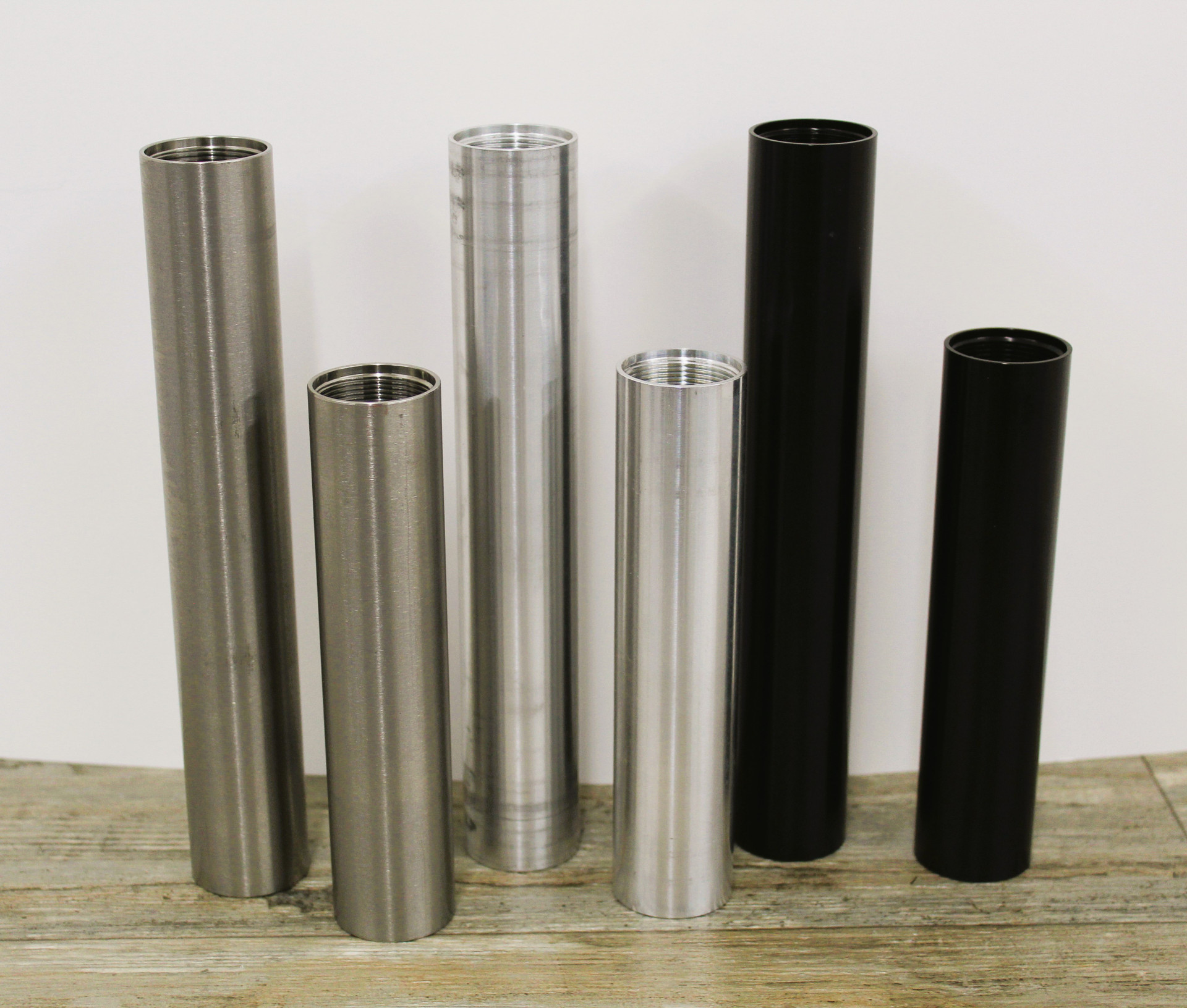 C-Cell Solvent Trap Tubes Titanium unfinished only or Aluminum ...