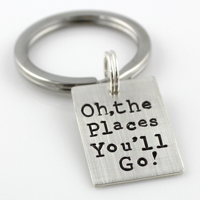 Periodic Table Key Chain | hand stamped and personalized
