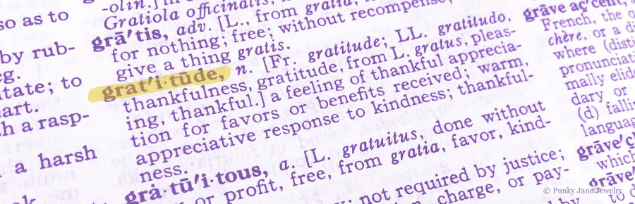 The Origin of our Gratitude Symbol Jewelry Collection - Punky Jane Jewelry