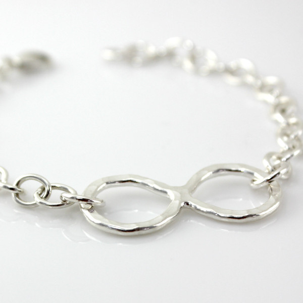 Infinity Symbol Bracelet | Sterling Silver Bracelet