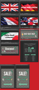 Coroplast Store Signs - Full Color Printing