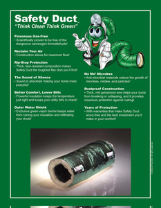 Green Duct pac aire flyer - Full Color Printing