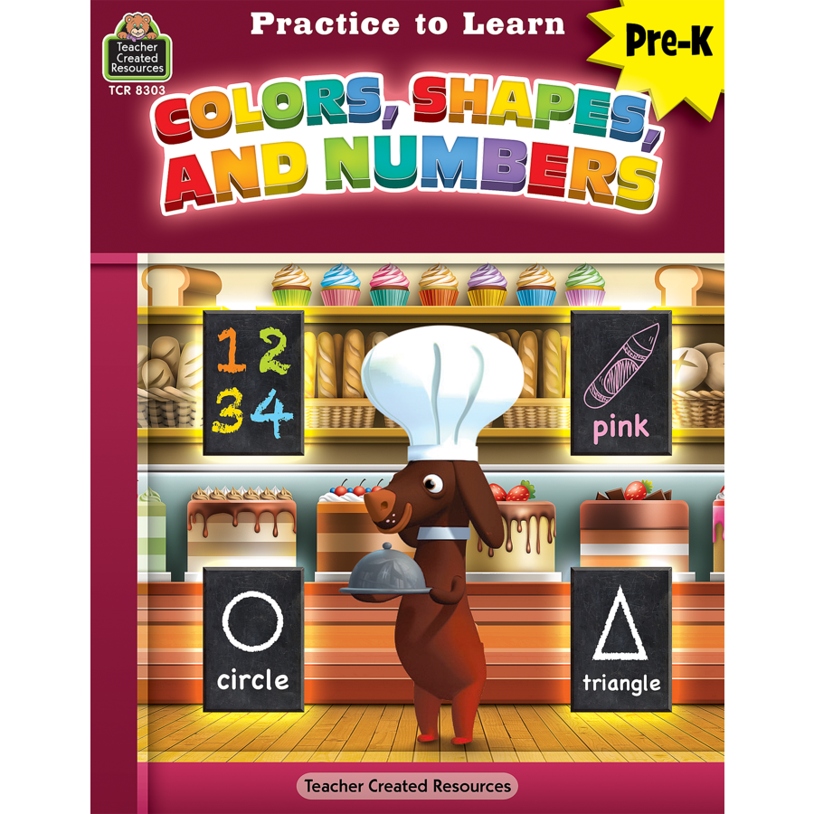 Practice to Learn: Colors, Shapes and Numbers - Kel's Educational Corner