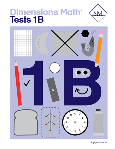 Dimensions Math Tests 1B - Kel's Educational Corner