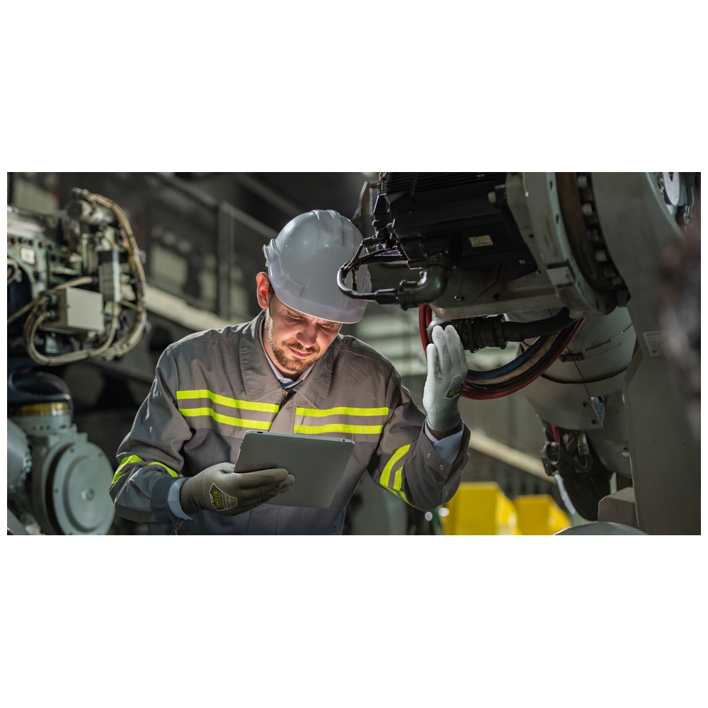 HexArmor® Helix® 3013 Cut-Resistant, Polyurethane Coated Gloves, Gray