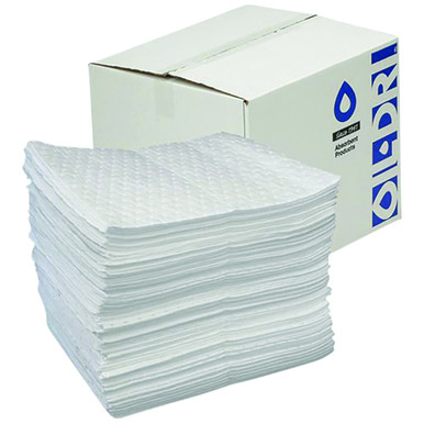 Oil-Dri® Oil Only Absorbent Pads, Heavy-Duty, Polypropylene, 15 Inch x ...