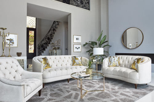 Off white living room set store