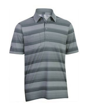 Ashworth Mens Printed Stripe Polo - The Sports HQ