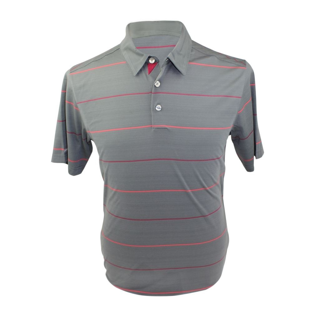 Ashworth Performance EZ SOF Stripe Polo MEDIUM - The Sports HQ