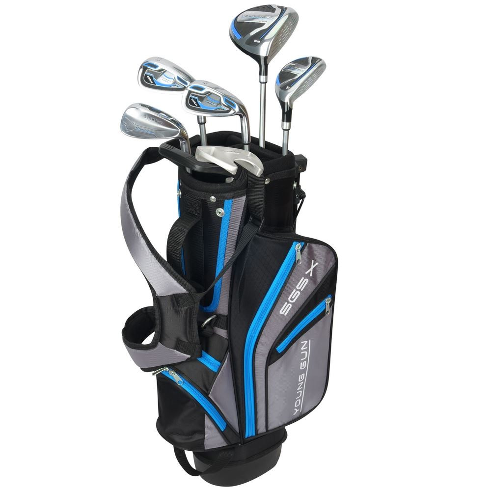 Young Gun SGS X Ace Junior Golf Clubs Set with Bag, Left Hand - The ...