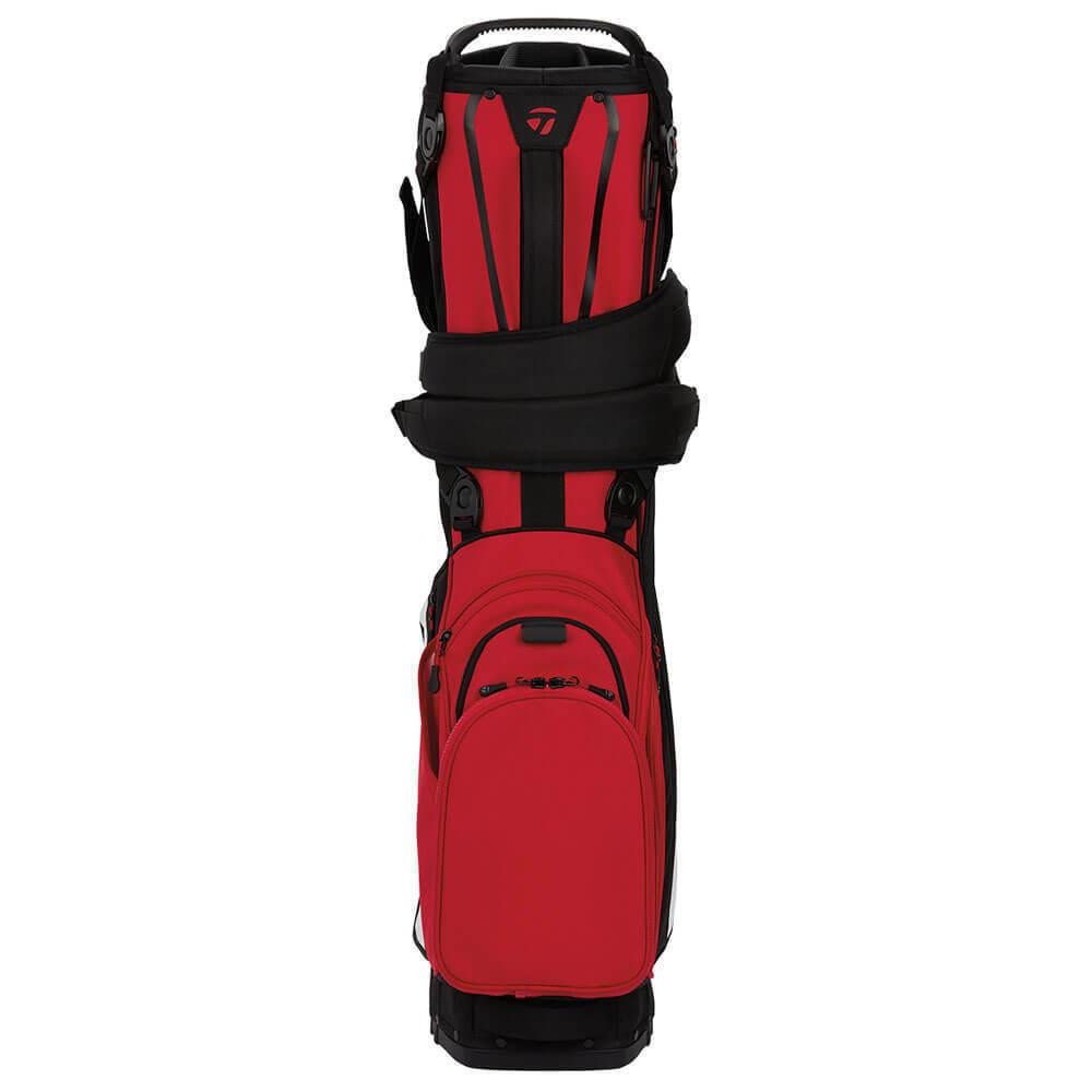 TaylorMade Golf Flextech Crossover Stand Bag, Red/Black - The Sports HQ