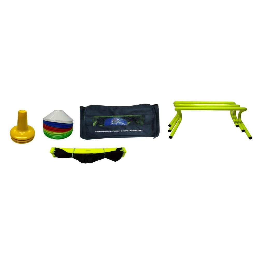 Woodworm Cricket Coaches Training / Fitness / Agility Set with Ladder ...