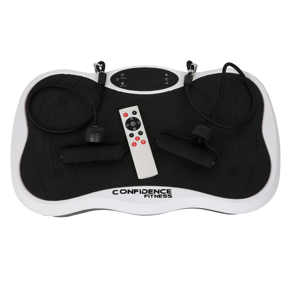 Confidence Fitness Vibetone Vibration Trainer Machine with Arm Straps ...