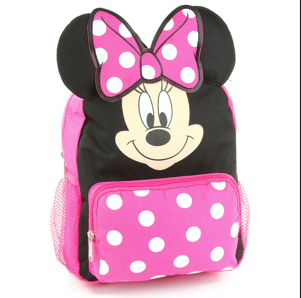Disney Minnie mouse mini 10 inch backpack with 3D ears