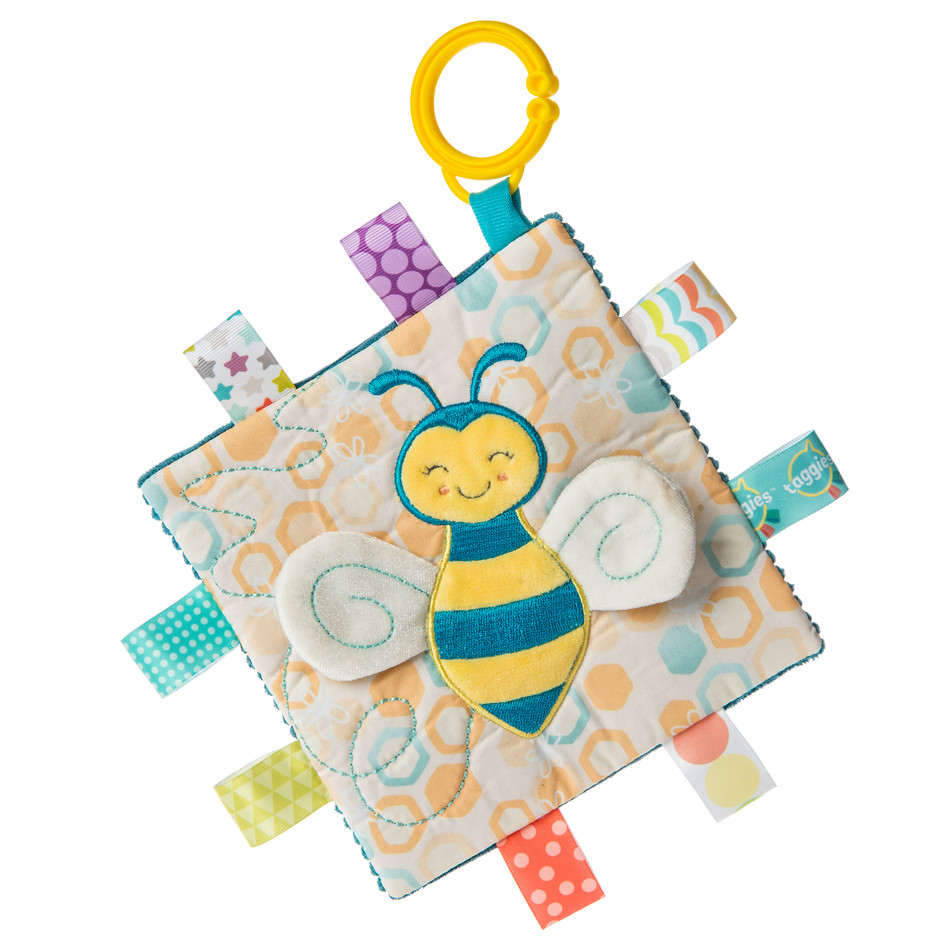 Mary Meyer Taggies Crinkle me Fuzzy Buzzy Bee