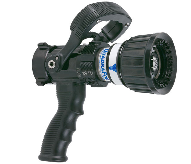 TFT Legacy 1.5" QuadraFog Nozzle with Pistol Grip - 30-125 GPM @ 100 PSI