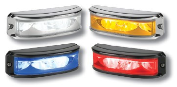 Federal Signal MicroPulse Wide Angle 9 LED Surface Mount Lighthead with ...