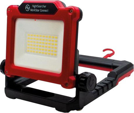 NightSearcher #5847301 WorkStar Connect 2500 Lumen Floodlight ( Power ...