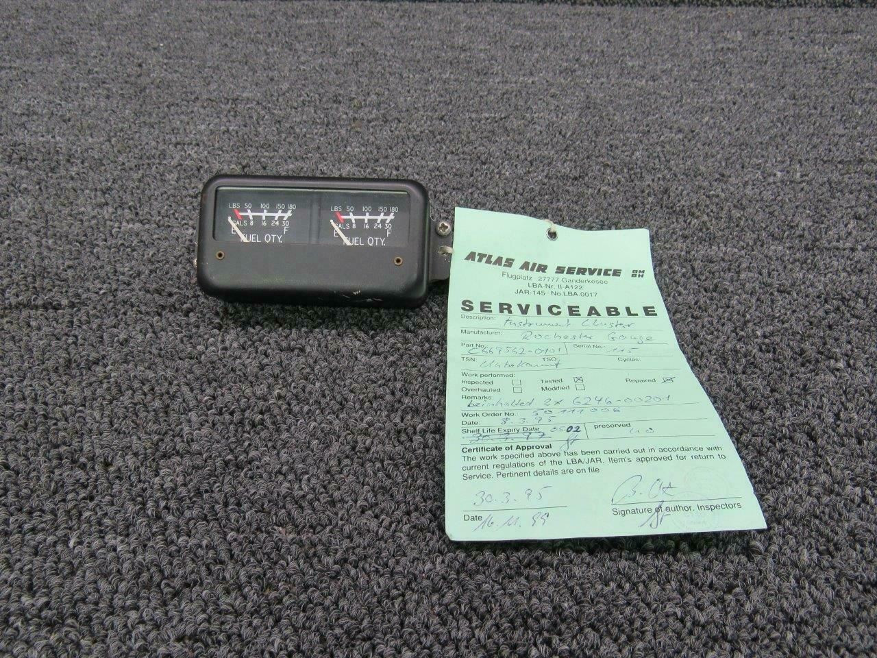 C669562-0101 Rochester Instrument Cluster W/ JAA Form One (SA)