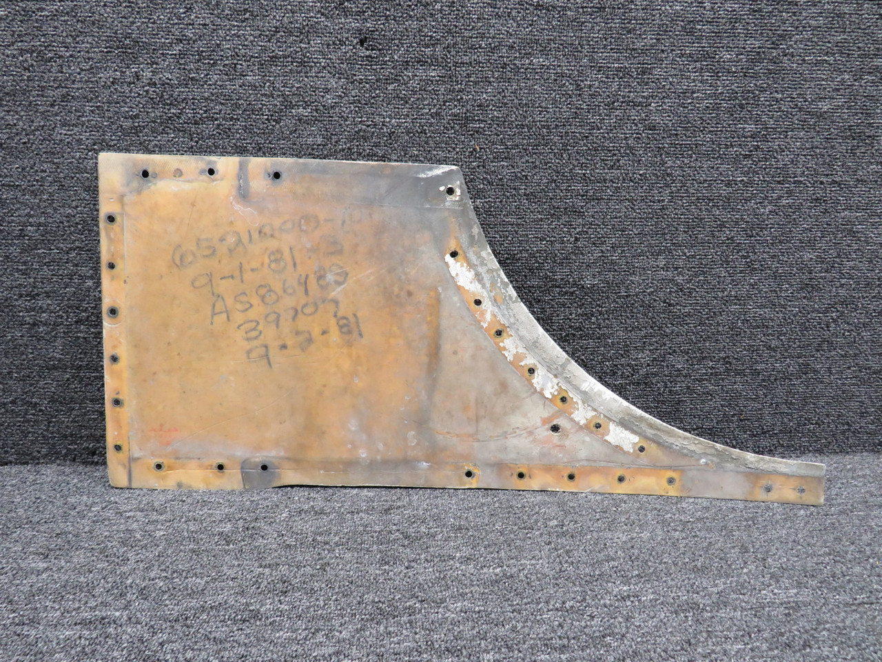 6521000-10 Cessna Citation 550 Panel Right Hand Assembly